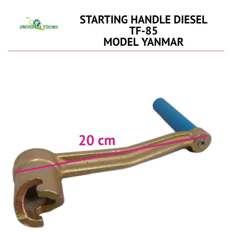 Jual Starting handle/engkolan mesin diesel TF-85 model Yanmar | Shopee ...