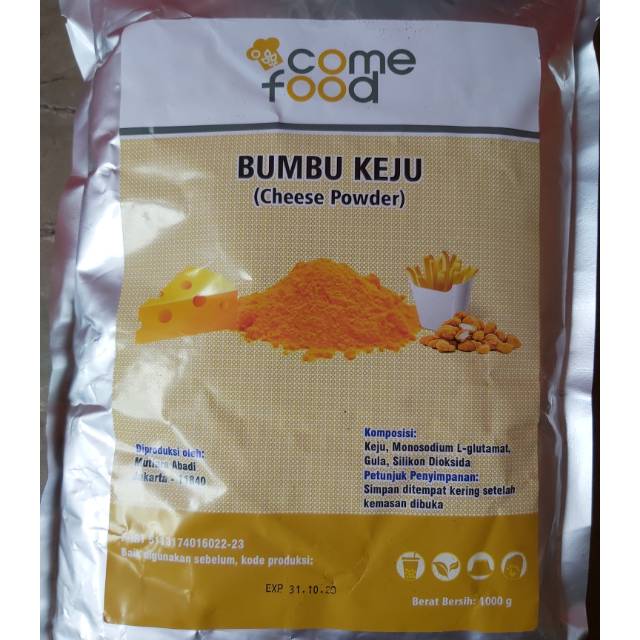 Jual COME FOOD bumbu tabur CHEESE KEJU bumbu CHEESE KEJU / CHEESE KEJU ...