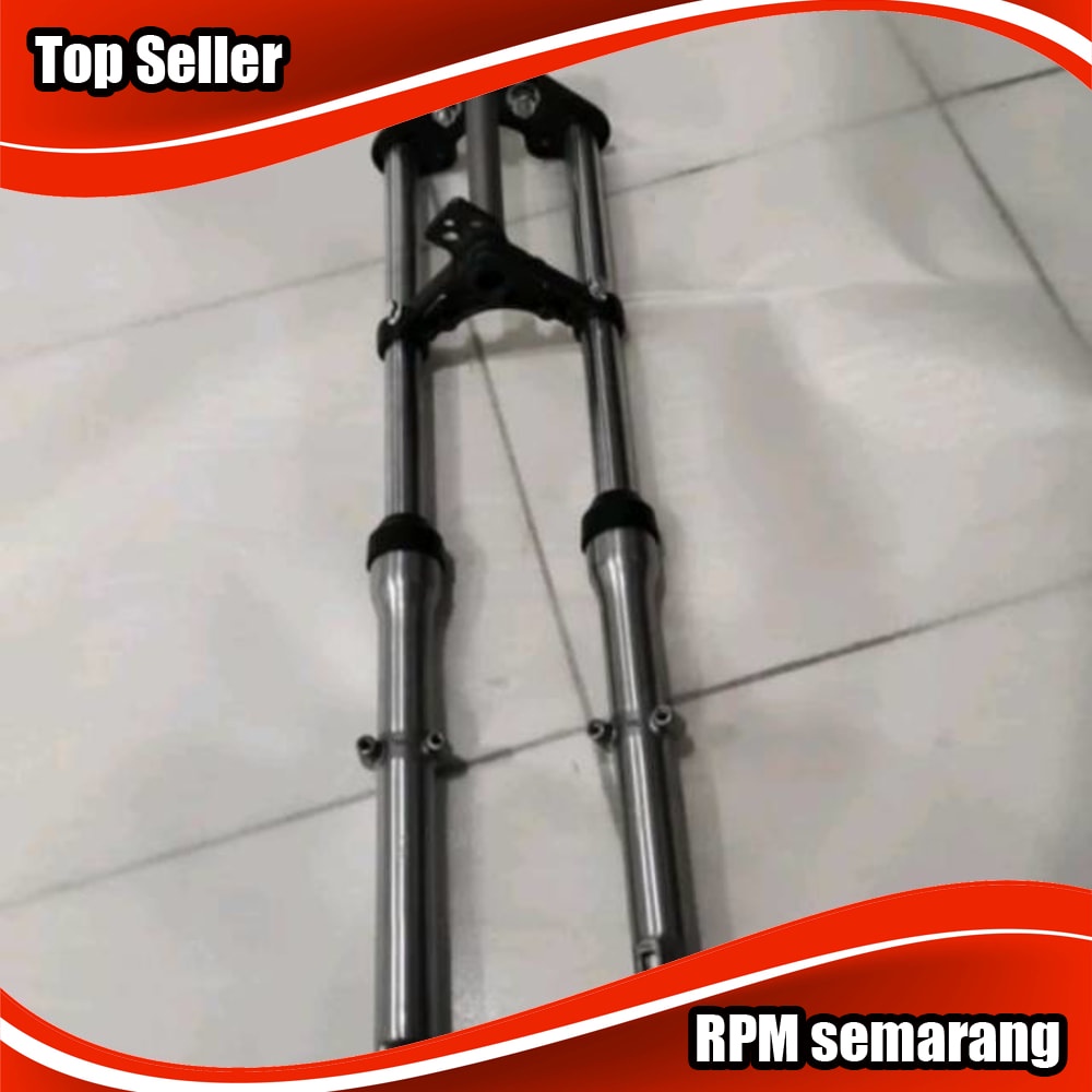 Jual Shock depan komplit segitiga atas dan bawah Honda Win pnp Grand ...
