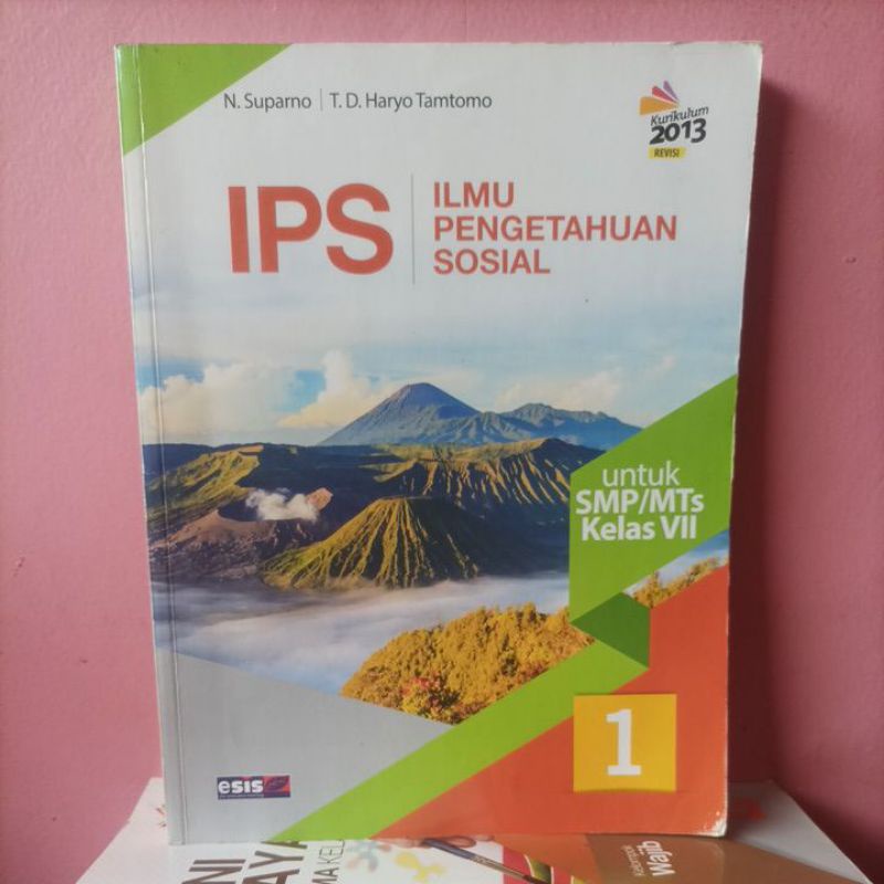 Jual Buku IPS Kelas 7/VII SMP/MTs esis Kurikulum 2013 revisi bekas | Shopee Indonesia