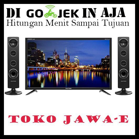 Jual Polytron 32T711 Led Tv Cinemax 32 Inch + Speaker Suara Menggelegar ...