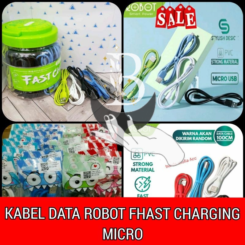 Jual kabel data robot micro kabel data | Shopee Indonesia