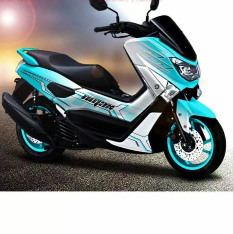Jual Setiker Decal Nmax tosca Old Grafis Bisa Request | Shopee Indonesia