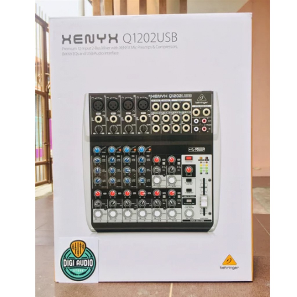Jual Audio Mixer 12 Channel Behringer Xenyx Q1202USB USB Soundcard ... Jual Audio Mixer 12 Channel Behringer Xenyx Q1202USB USB Soundcard ...