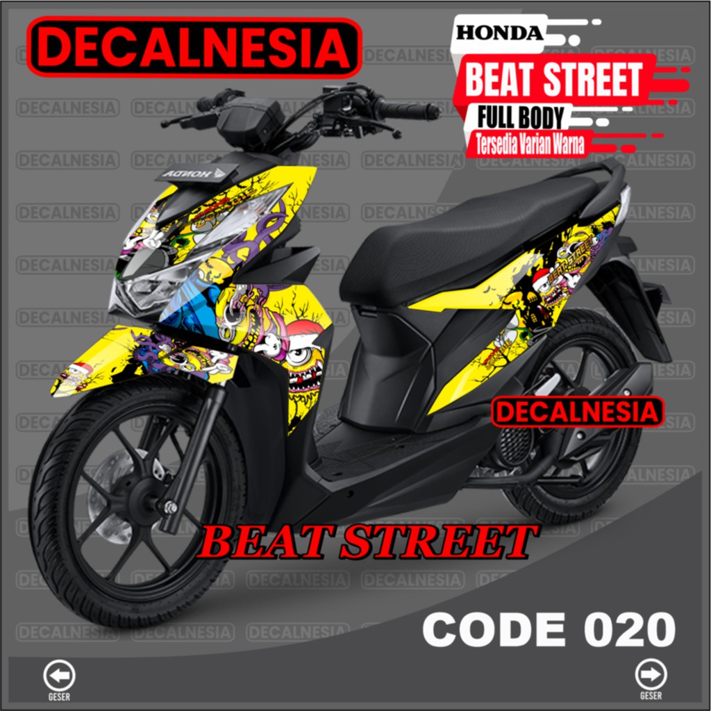 Jual Decal Beat Street Full Body New 2020 2021 2023 Stiker Beat Street ...
