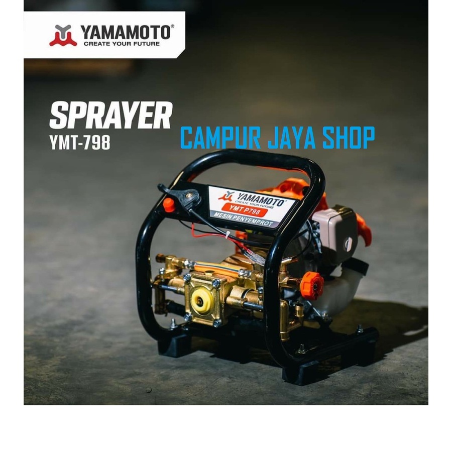 Jual Mesin Steam Penyemprot Power Sprayer Portable Yamamoto 2 Tak YMS ...