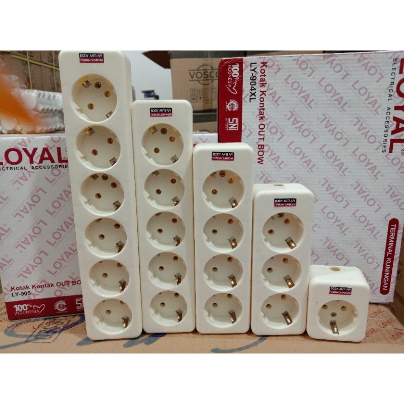 Jual Stop Kontak Arde/StopKontak Loyal lb.1 | Shopee Indonesia