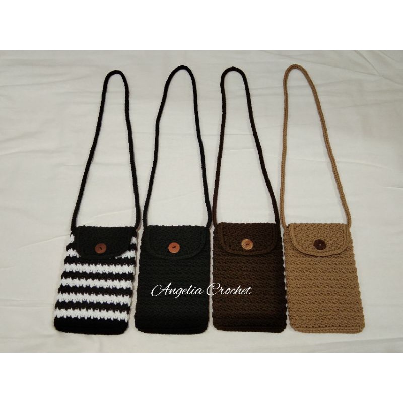 Jual Phone Bag AngeliaCrochet / Tas HP Rajut (PRE ORDER) | Shopee Indonesia
