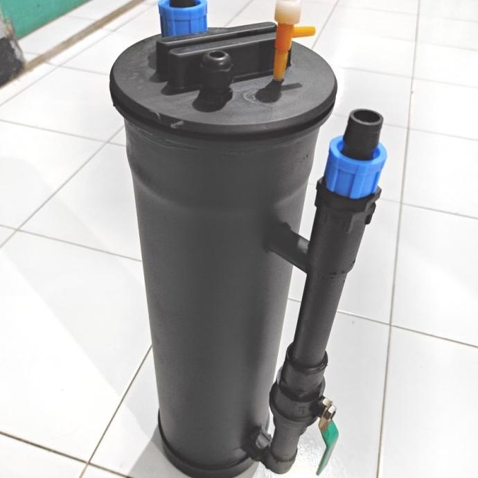 Jual tabung canister + mesin ukuran tinggi 40cm aquarium filter DIY ...