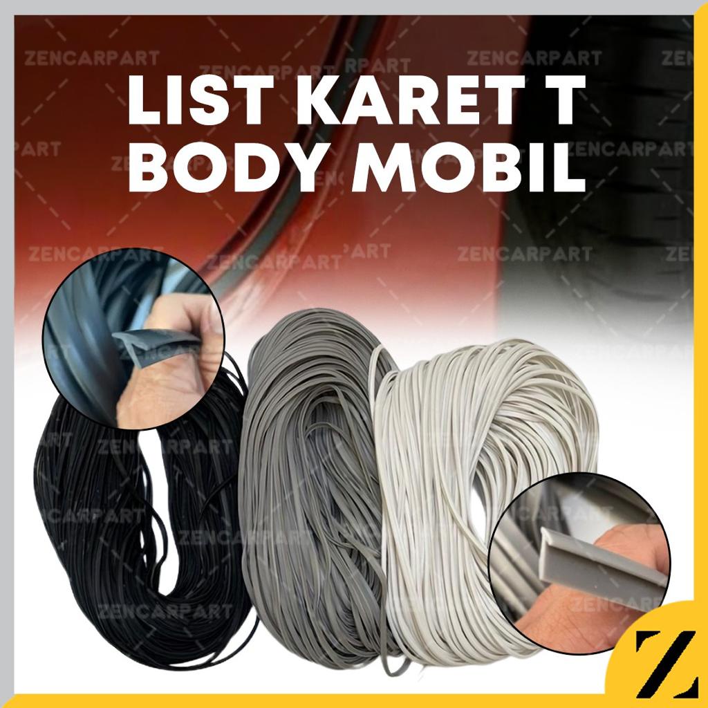 Jual Karet List T Bodykit Fender Spakbor Mobil Body Kit Moulding Hitam ...