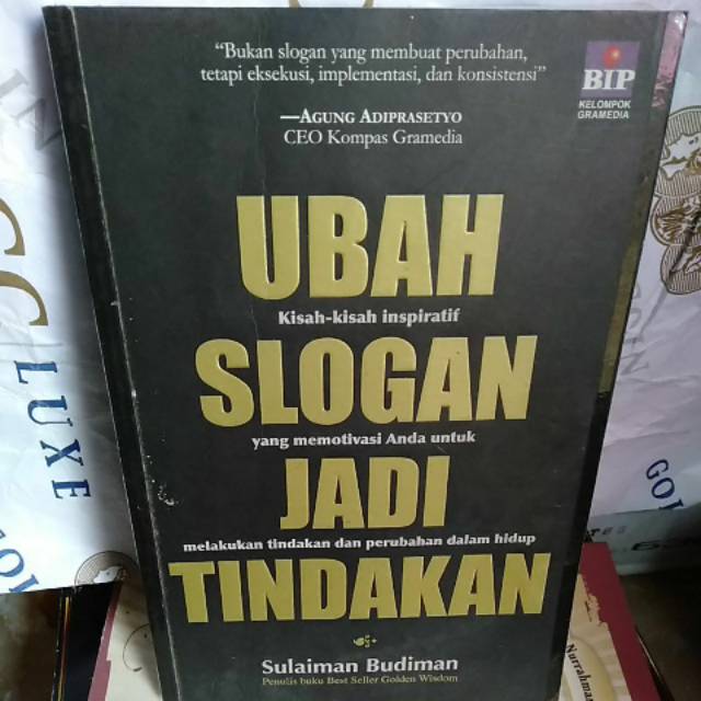 Jual Buku Ubah Slogan Jadi Tindakan | Shopee Indonesia