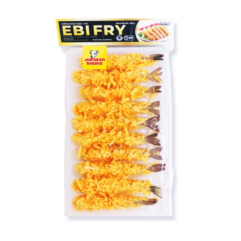 Jual Seafood Lovers Ebi Fry Udang Lapis Tepung 285gr | Shopee Indonesia