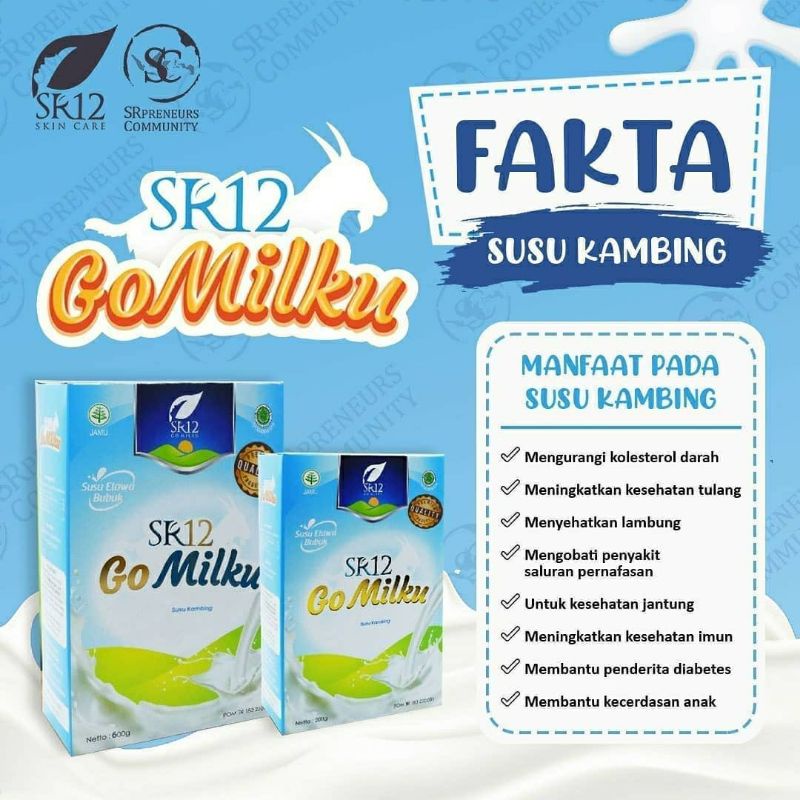 Jual SUSU GO MILKU SR12 / SUSU KAMBING (ETAWA) RASA ORIGINAL DAN ...