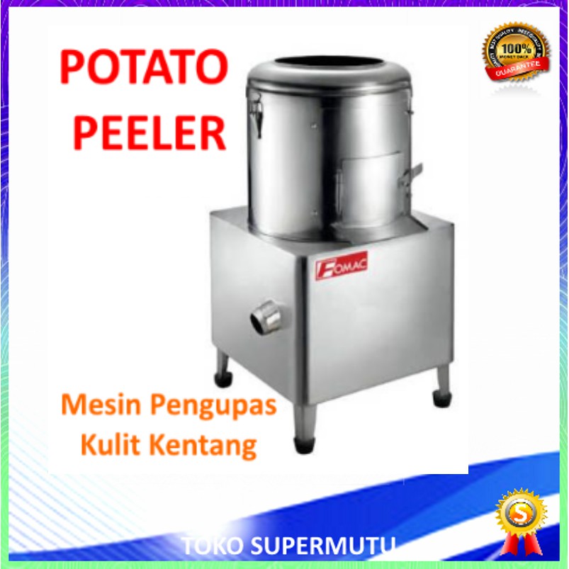 Jual Mesin Pengupas Kulit Kentang VGP-X15C Potato Peeler Fomac | Shopee ...