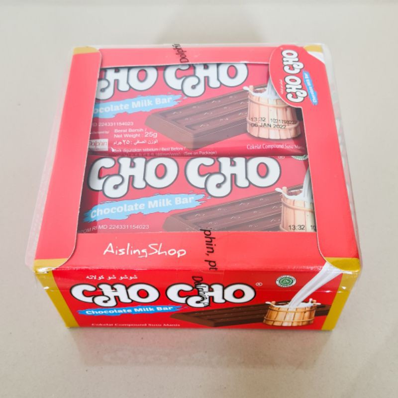 Jual Cokelat ChoCho / Cho Cho Chocolate Bar (12×20gr) | Shopee Indonesia