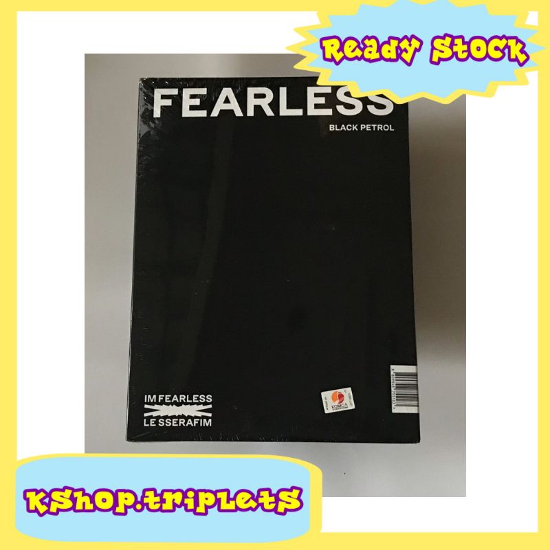 Jual [READY STOCK] ALBUM LESSERAFIM LE SSERAFIM FEARLESS + WEVERSE ...