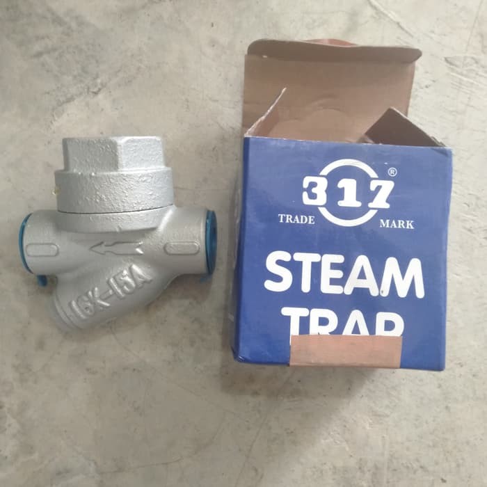 Jual Steam Trap Drat Cast Iron 317 1/2" WP 16K 15A inch 16 kg | Shopee ...