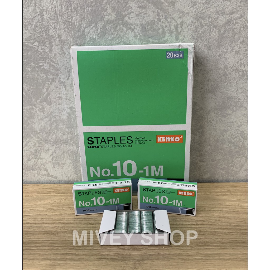 Jual Isi Staples/ Stapler Kenko No. 10-1M | Shopee Indonesia