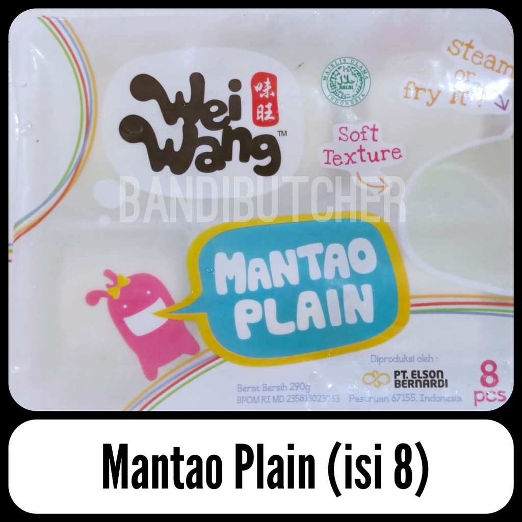 Jual Mantao / Mantau Plain isi 8 - Pao Polos | Shopee Indonesia