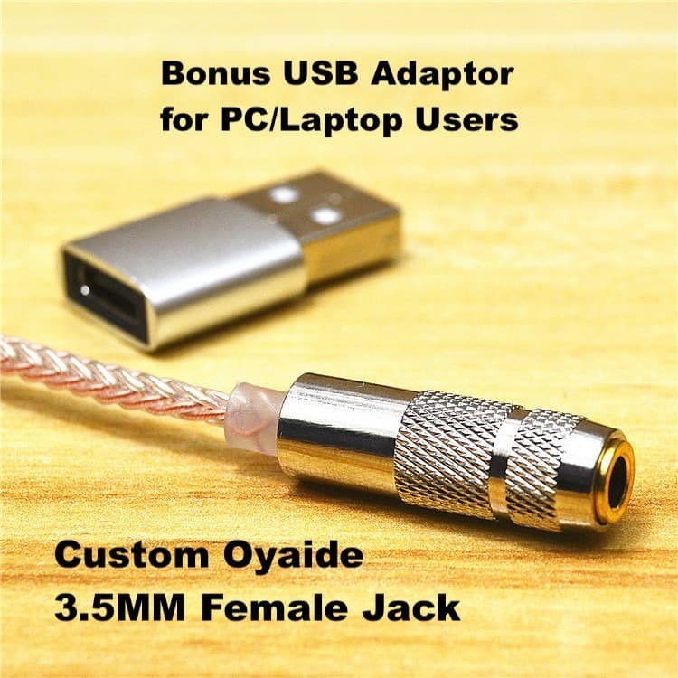 Jual Cirrus CS46L41 HiRes DAC Aux Audio Adapter DSD256 HiFi Type C To 3 ...