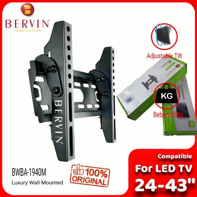 Jual BERVIN BRACKET TV 24 - 43 INCH / BREKET TV BRAKET TV BERVIN 24-43 ...