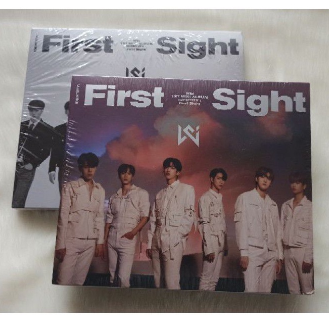 Jual (FULLSET) SEALED ALBUM WEi 1st IDENTITY :FIRST SIGHT OFFICIAL ...