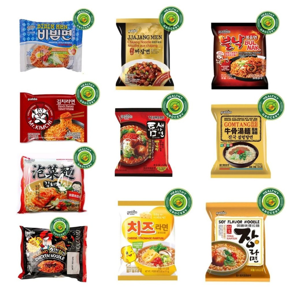 Jual Paldo Ramyun Korea Jjajangmen Jjangmyeon Bulnak Bimbimen Mr Kimchi ...