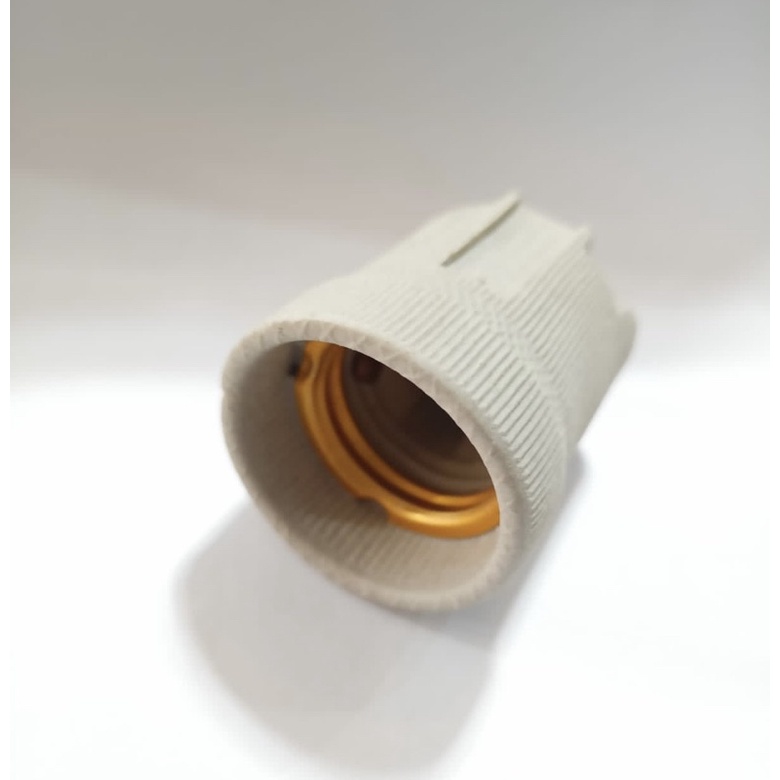 Jual FITTING VITTING KERAMIK E27 FITTING PORSELEN FITTING VITTING ...