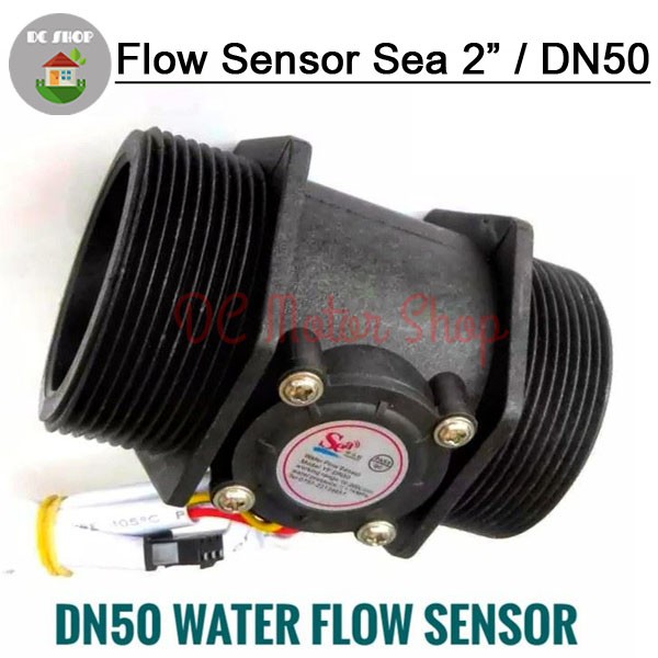 Jual Water flow sensor 2 inchi inch 2" DN50 Sensor Debit Air Sea Brand ...