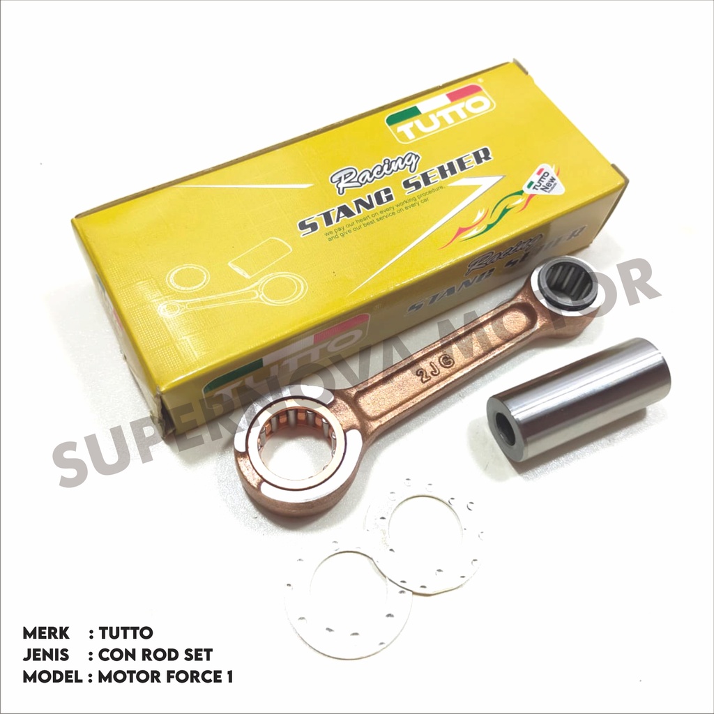 Jual STANG SEHER FORCE 1 F1ZR F1 PISTON CON ROD SET CONNECTING ROD KIT ...