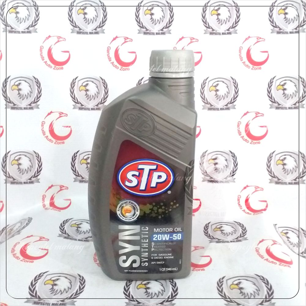 Jual Oli STP Synthetic 20W-50 1L 10987bk | Shopee Indonesia