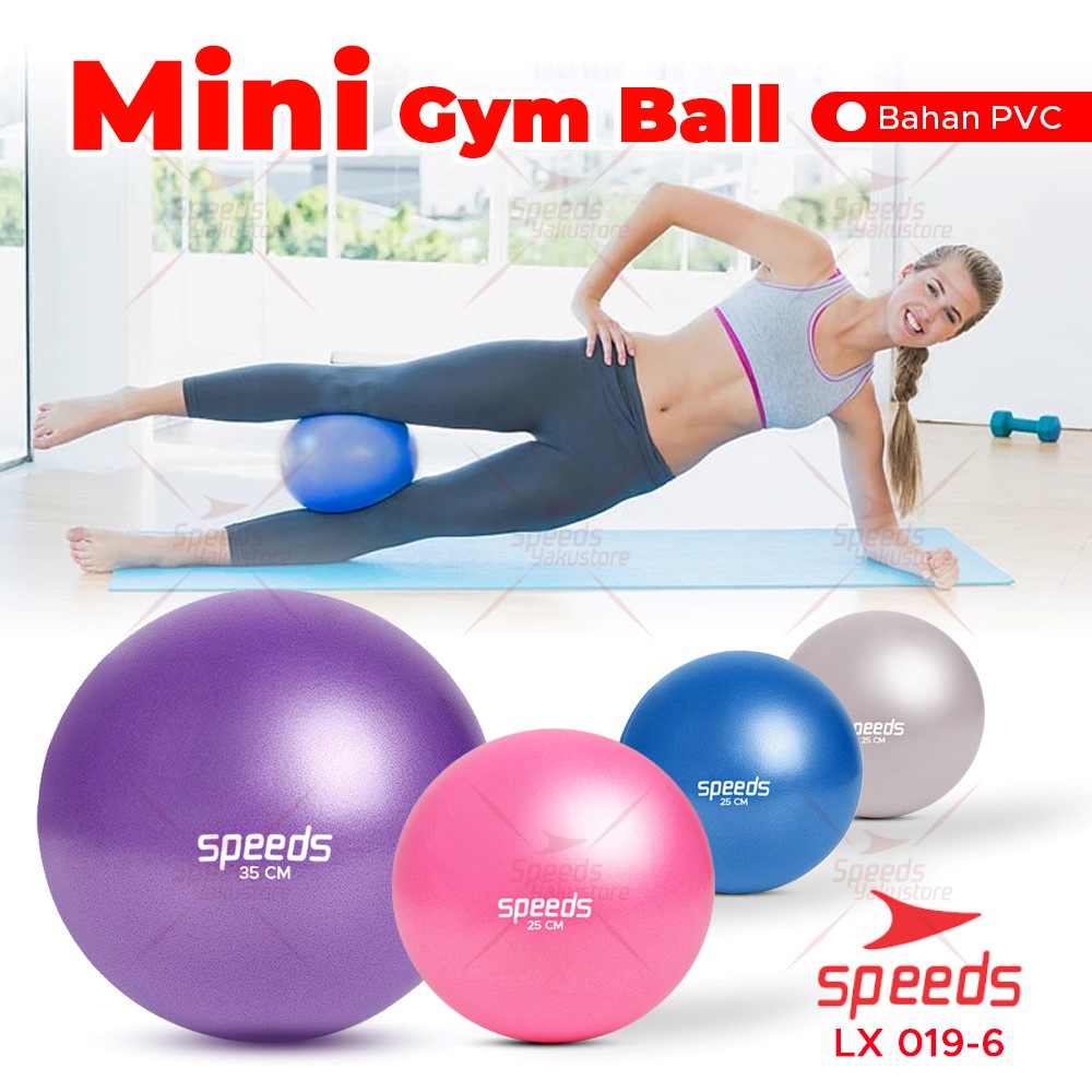 Jual SPEEDS Mini Gym Ball 25 cm/ Bola Gym / Bola yoga fitness alat ...
