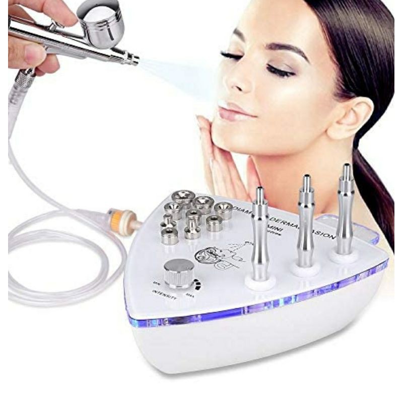 Jual Alat Facial 3in1 Micro dermabrasi Diamond Dermabrasi 3 fungsi Spay ...