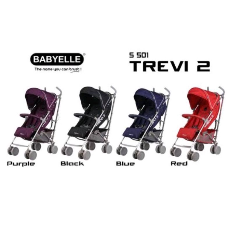 Jual babyelle stroller trevi 2 dorongan bayi baru lahir | Shopee Indonesia