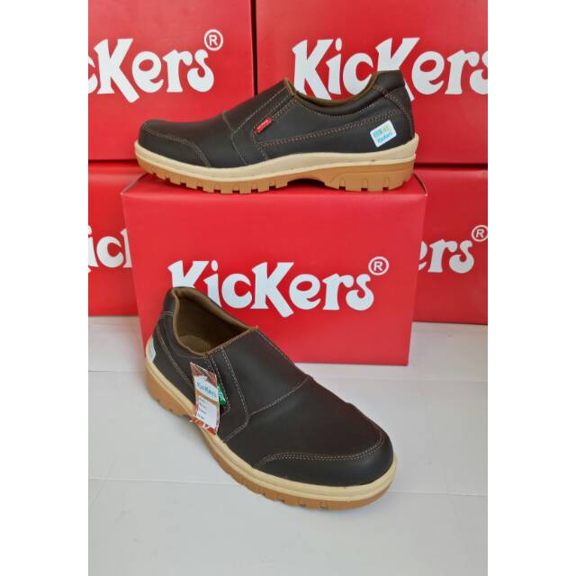 Jual Sepatu kulit kickers pria (ukuran 43 aja) | Shopee Indonesia