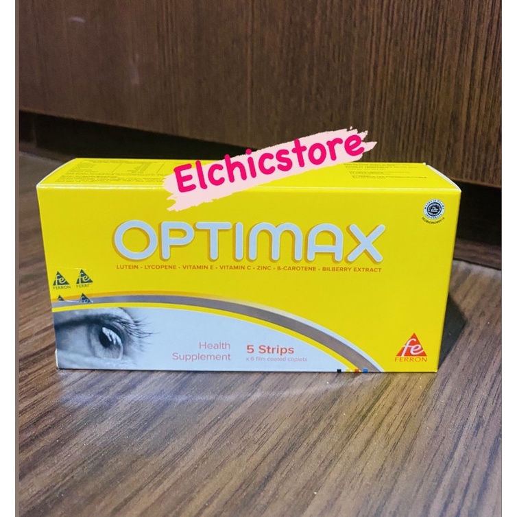 Jual OPTIMAX KEMASAN BARU - VITAMIN KESEHATAN MATA | Shopee Indonesia