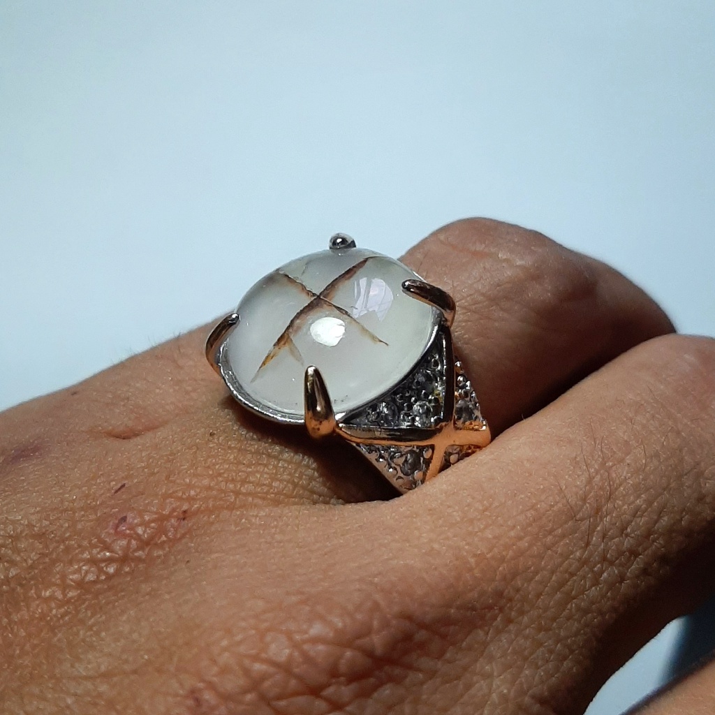 Jual BATU CINCIN TAPAK JALAK SERAT ALAMI | Shopee Indonesia
