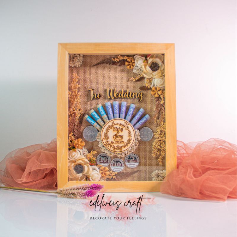 Jual FRAME MAHAR / FIGURA MAHAR / FRAME PERNIKAHAN / FRAME MAHAR RUSTIC | Shopee Indonesia