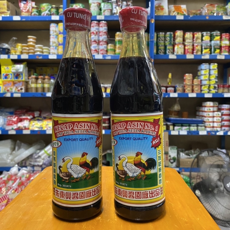 Jual (650ml) Kecap Asin/ Kecap asin 3 sekawan/ Kecap Asin Bebek Angsa ...