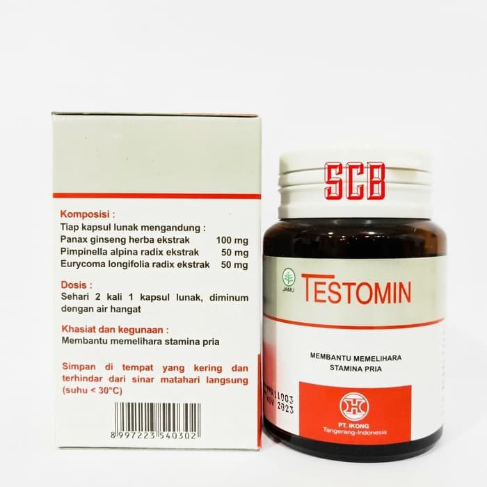 Jual Testomin H3 - Vitamin Hormon- Kesuburan Stamina bagi Pria Wanita ...
