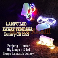Jual Lampu String Led Kawat Tembaga 3 Mode Panjang 1m Untuk Dekorasi ...