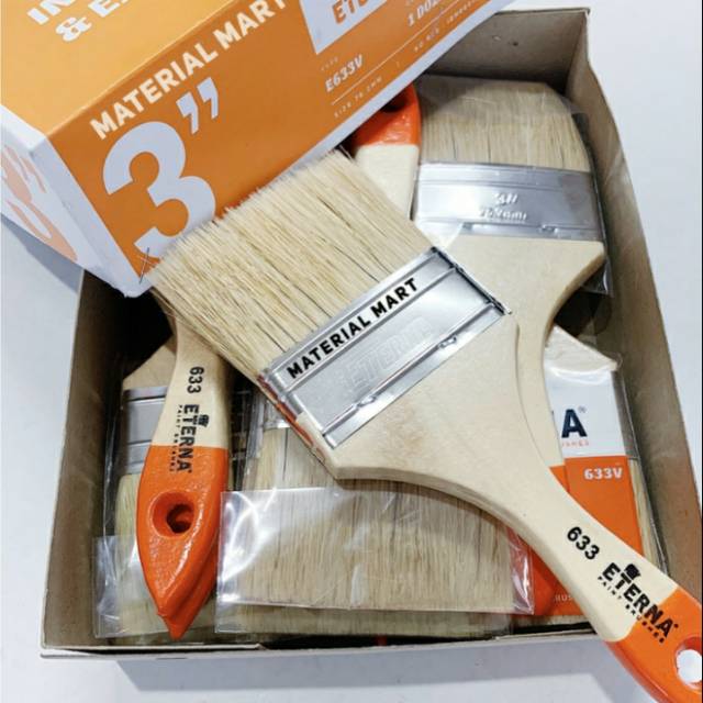 Jual Kuas Cat Eterna 633 3" | Kuas Eterna 3 Inch | Kuas Tembok | Kuas ...