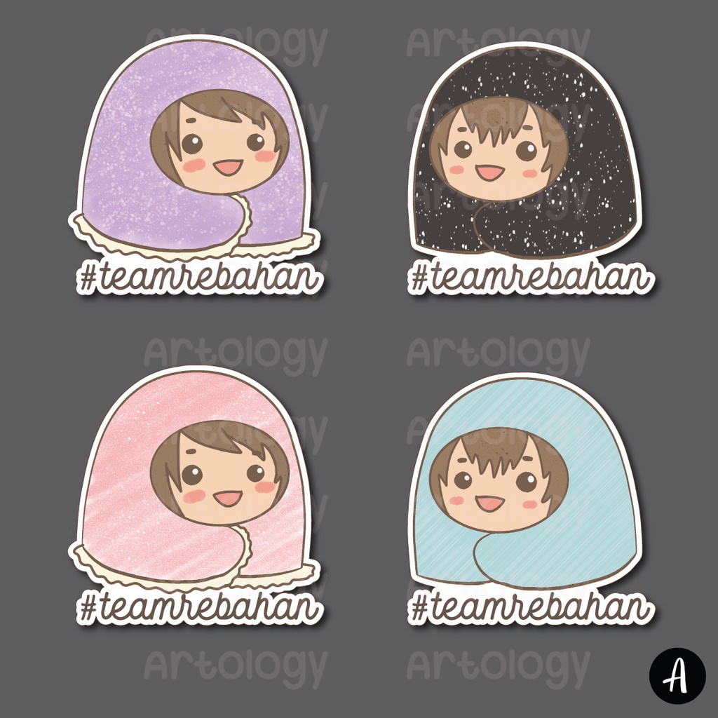 Jual Sticker Jurnal Planner DIY Milenial WFO WFH #teamrebahan New ...