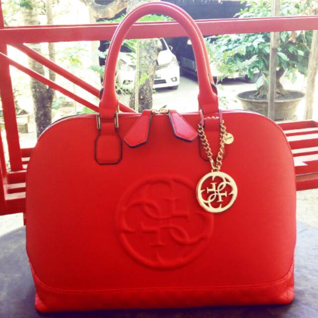 Jual Tas Guess Merah Original | Shopee Indonesia