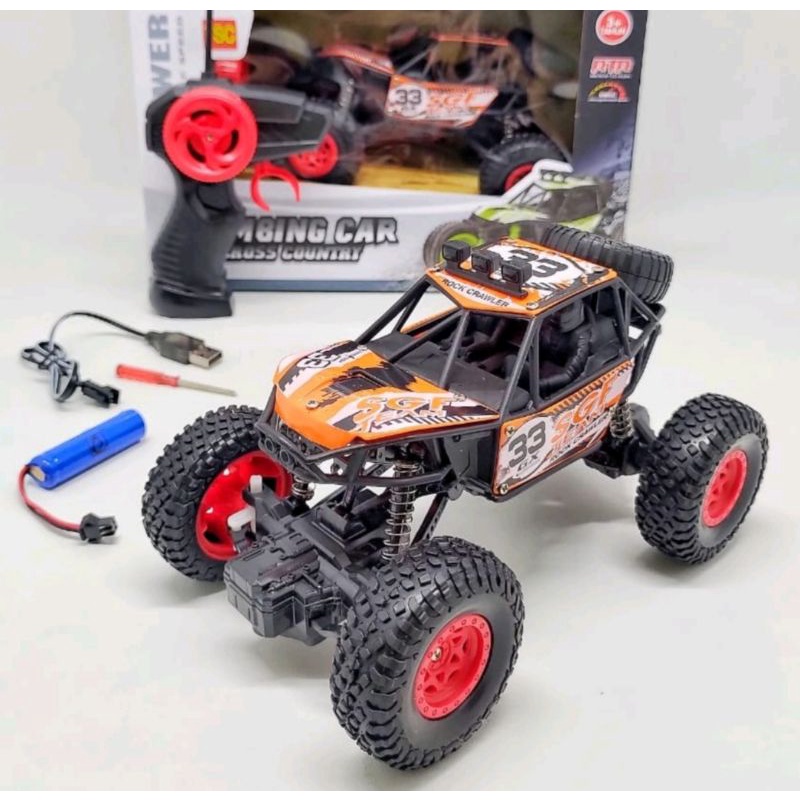 Jual Mobil Remote Control Jeep Crawler Climbing OffRoad Baterai Cas ...