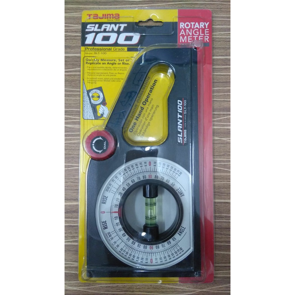 Jual Tajima Rotary Angle Meter (Dual Scale) SLT-100 | Shopee Indonesia