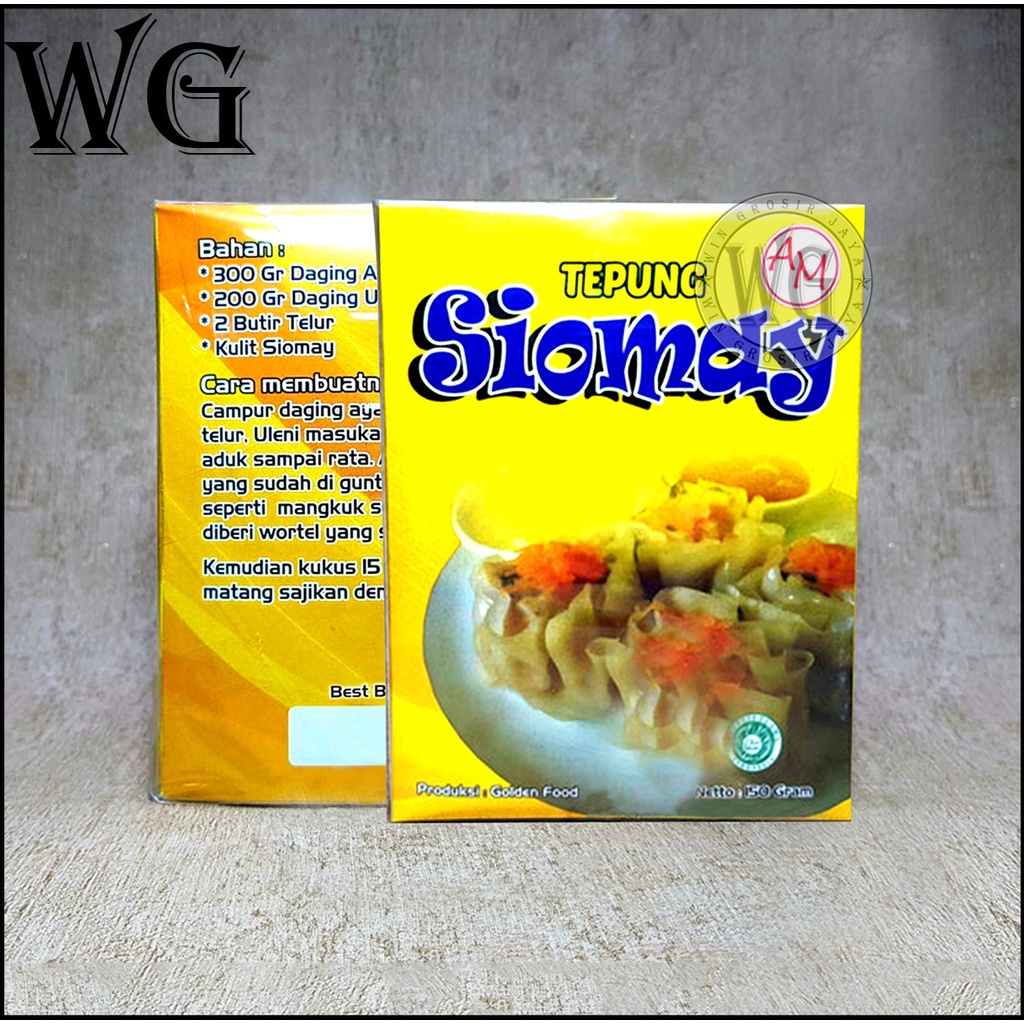 Jual Tepung Instan Siap Pakai Tepung Siomay AM 150 Gram Halal | Shopee ...