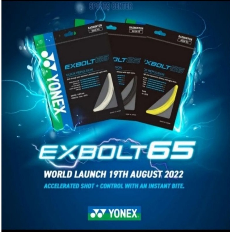 Jual Senar Yonex Exbolt 65 original | Shopee Indonesia
