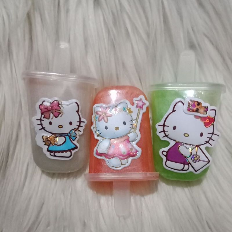 Jual slime ice cream hello kitty | Shopee Indonesia