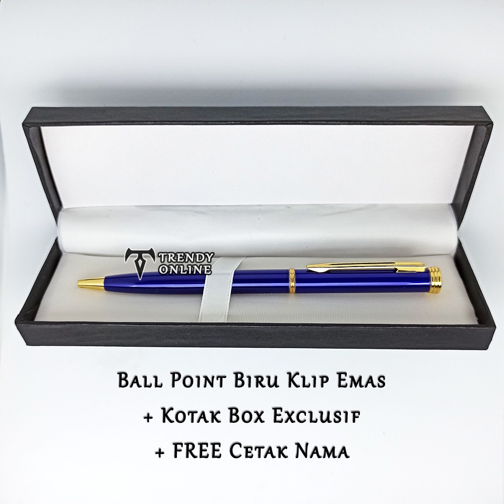 Jual Pulpen Exclusif FREE GRAFIR Nama, Pulpen + Box Bonus Cetak Nama ...